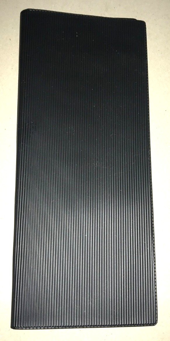 DOUBLE FOLDING LOTTERY TICKET HOLDER/WALLET LEATHER LOOK AND PLAIN ...