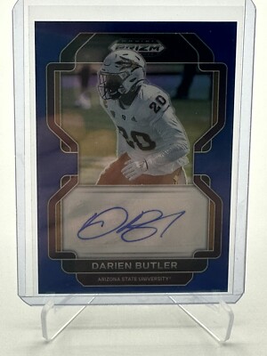 2022 Prizm Draft Picks - DARIEN BUTLER - /149 Auto Blue Arizona State ...
