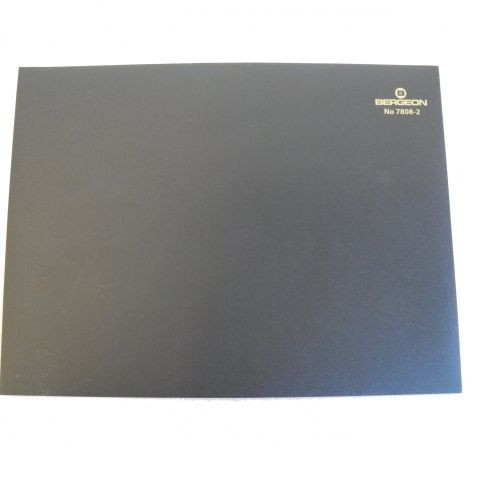 Bergeon 7808-2 Watchmakers Black Antislip Bench Top Work Mat Workmat ...