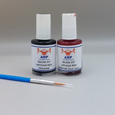 For MAZDA Paint Code 51F ARTISIAN RED PREMIUM (2 Layer) Touch up Paint ...