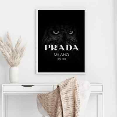 Milano Designer Fashion Brand Wall Art poster Choose your Size | eBay ...