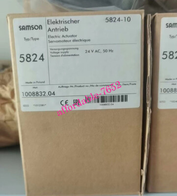NEW Samson 5824-10 Control valve Electric Actuator. DHL or FedEx or UPS ...
