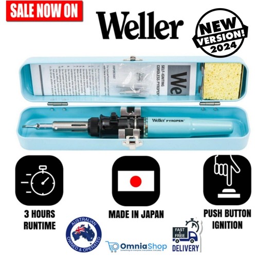 Pyropen Gas Soldering Iron Weller Refills with butane lighter gas WPA2 ...