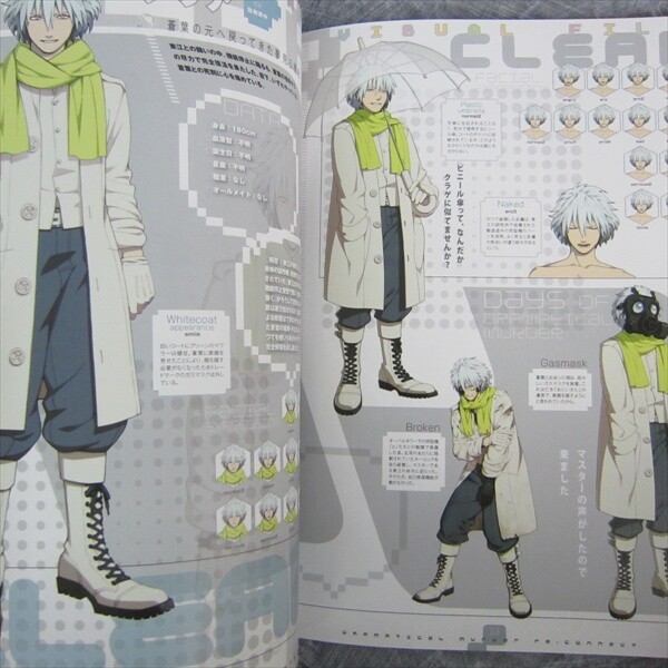 Dramatical Murder Character Design