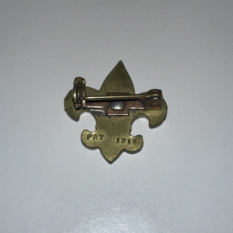 Vintage Boy Scouts of America B.S. of A. Be Prepared Pin Hat Badge Pat ...
