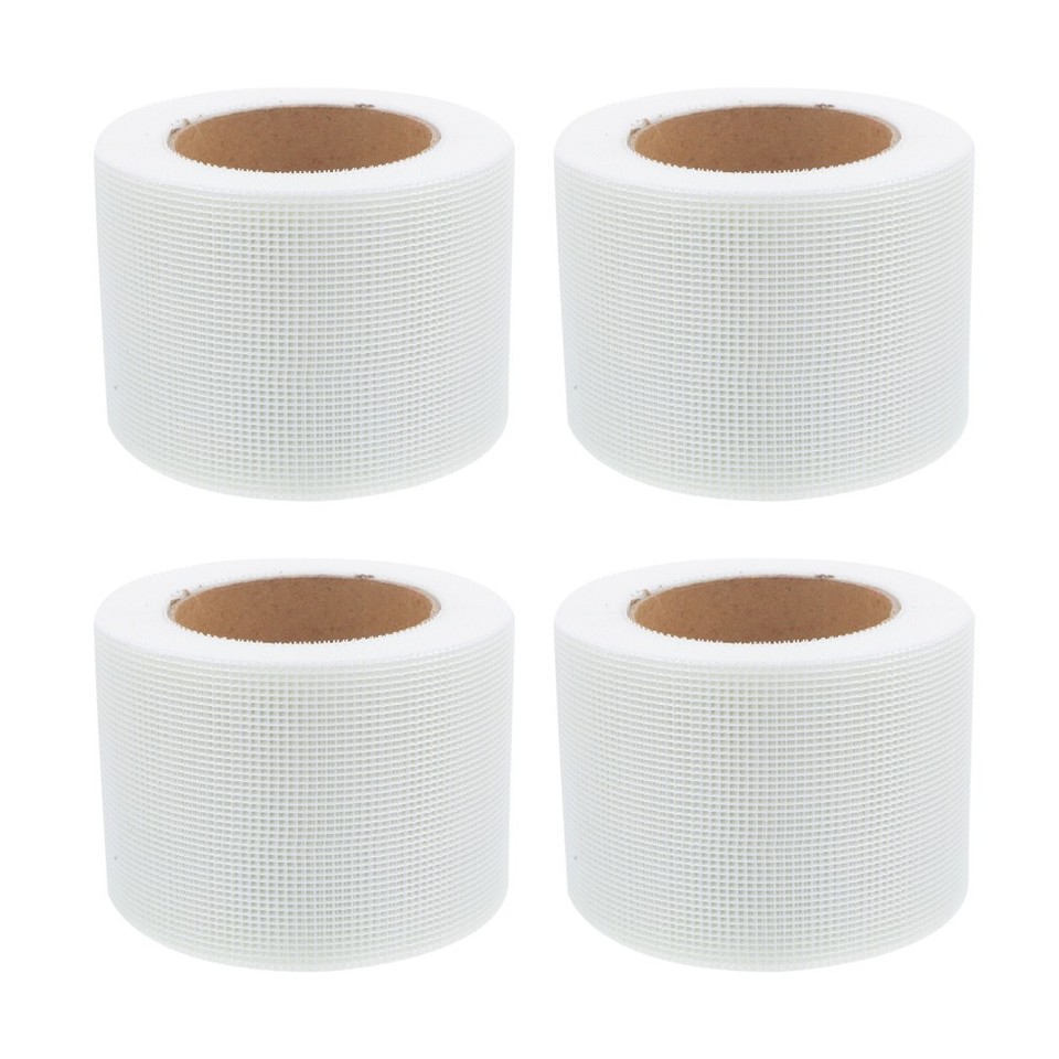 4 Pcs Gypsum Board Seam Tape Sticky Mesh Drywall Joint Self Adhesive ...