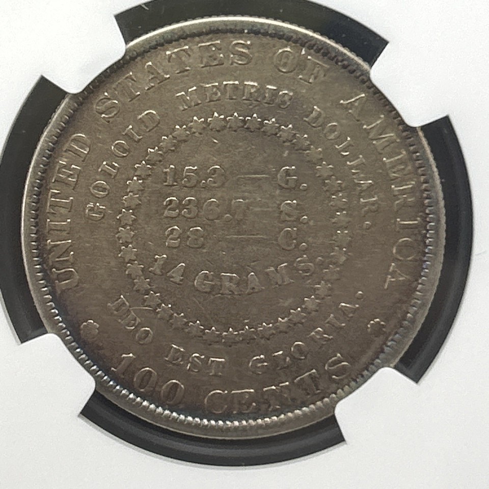 SASA 1879 Metric Dollar Silver Pattern Ngc Pf20 J-1626 | eBay