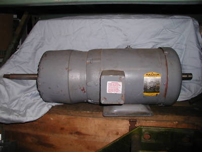 Baldor Brake Motor 3hp Dual Shaft 213 Frame | eBay