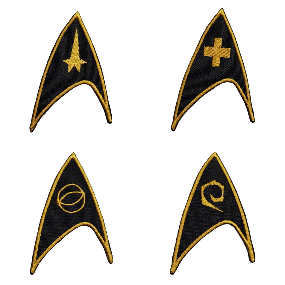 Star Trek Iron On Patch William Shatner Spock Leonard Nimoy Enterprise ...