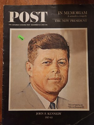 Vintage Saturday Evening POST December 14, 1963 - In Memoriam John F ...