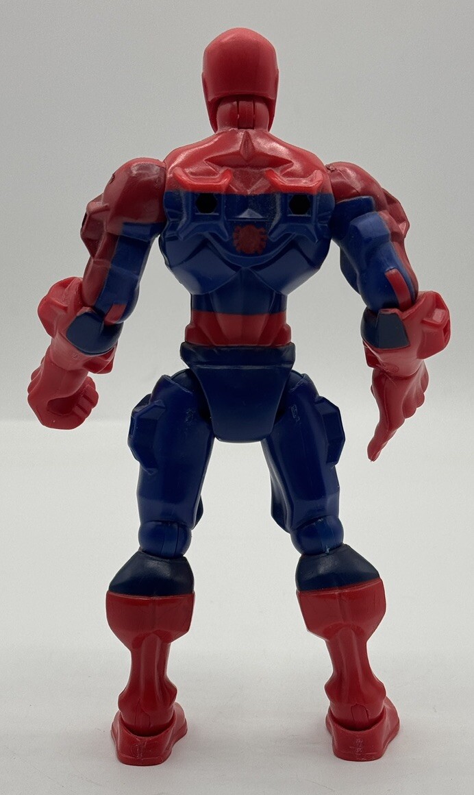 Spider-Man Blue Red Suit Marvel Comics Super Hero Mashers Mash Up 6 ...