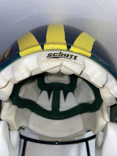 Vintage Michigan Wolverines Schutt Air Advantage Football Helmet Full ...