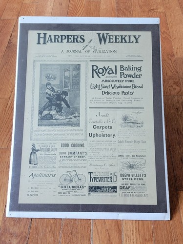 Rare Harper's Weekly September 27th 1890 A Journal Of Civilization ...