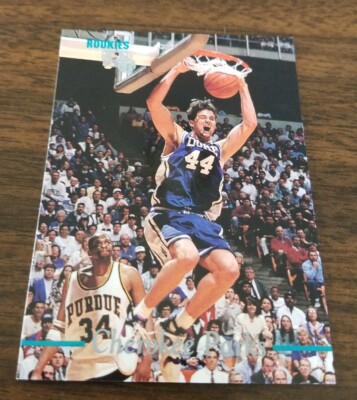 1995-96 Classic Basketball Rookies Cherokee Parks Duke Blue Devils #11 ...