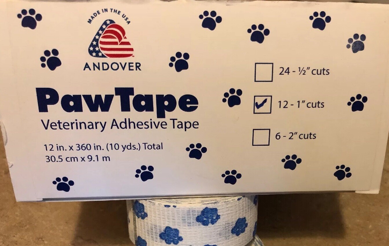 Pawtape Andover 1” X 10yds Adhesive Bandage Tape Lot Of 12 rolls | eBay