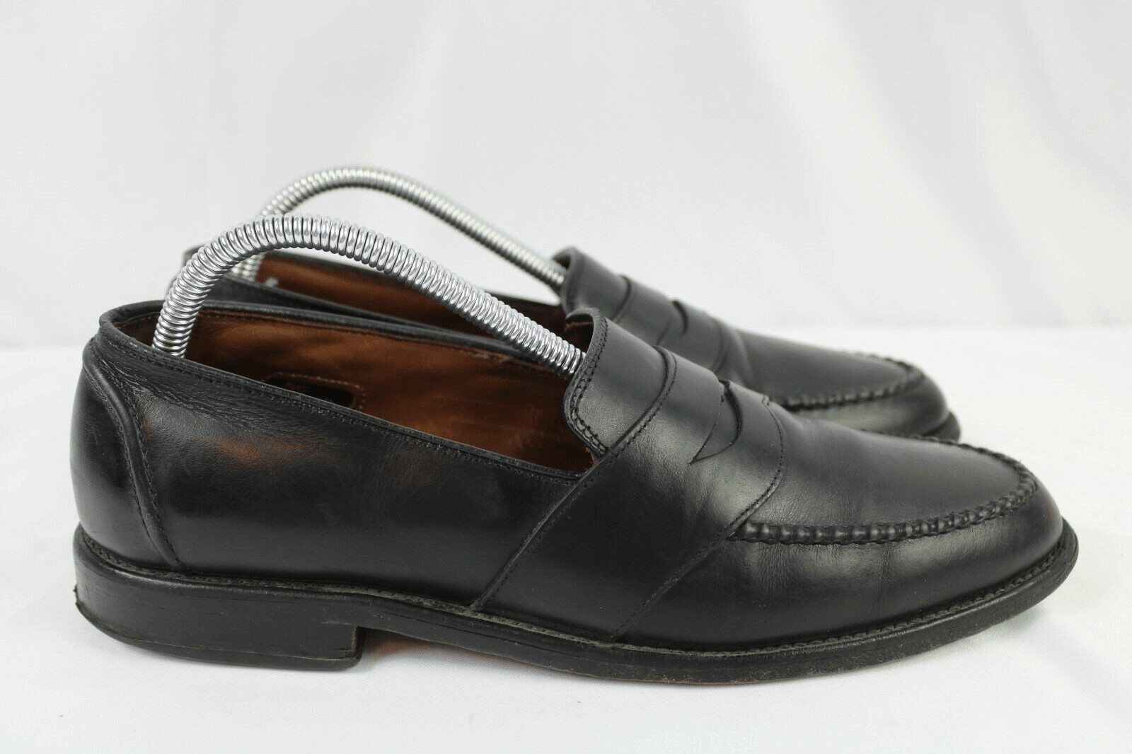 Allen Edmonds "Randolph" Black Penny Loafers Sz 9B Ma… - Gem