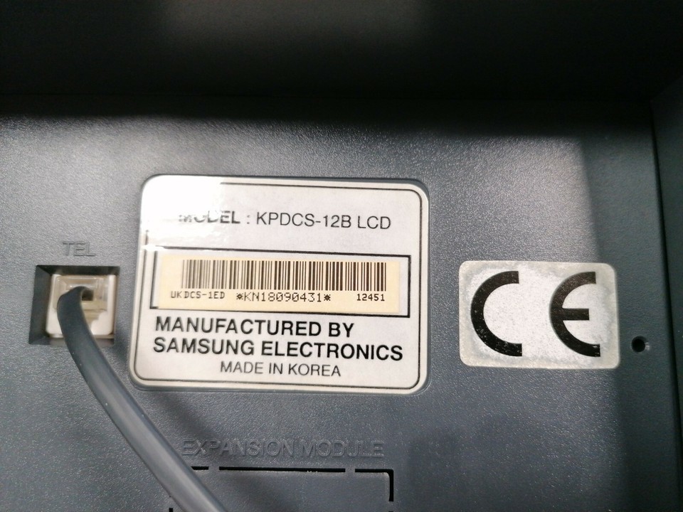 1 Nr Samsung KPDCS-12B - 12 Button Phone corded telephone | eBay UK