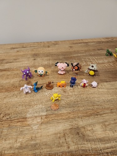 Pokemon Mini Figures Lot Of 13 1 Inch And 2 Inch. ST6 | eBay