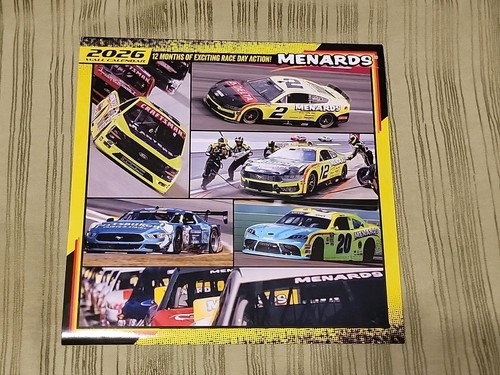 2026 Wall Calendar Racing Menards Sponsored NASCAR Trans Am Series | eBay