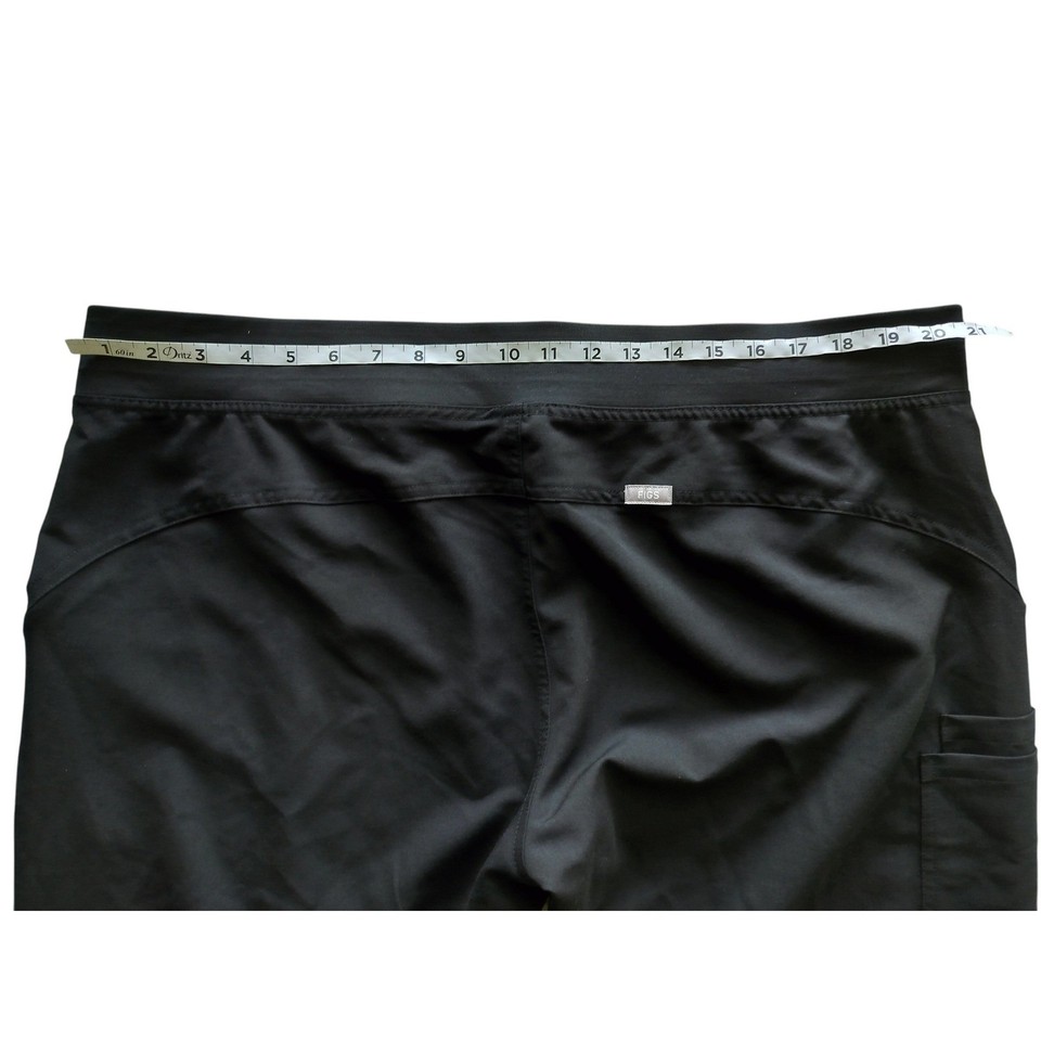 Figs Women's Black Kade Cargo Straight Leg Scrub Pants Plus Size XXL | eBay