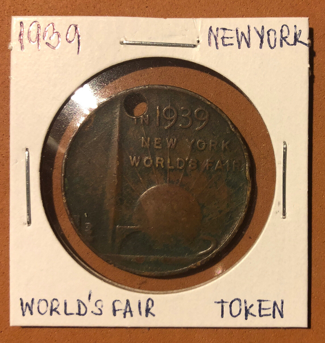 1939 New York World's Fair 150th Anniv. George Washington's ...