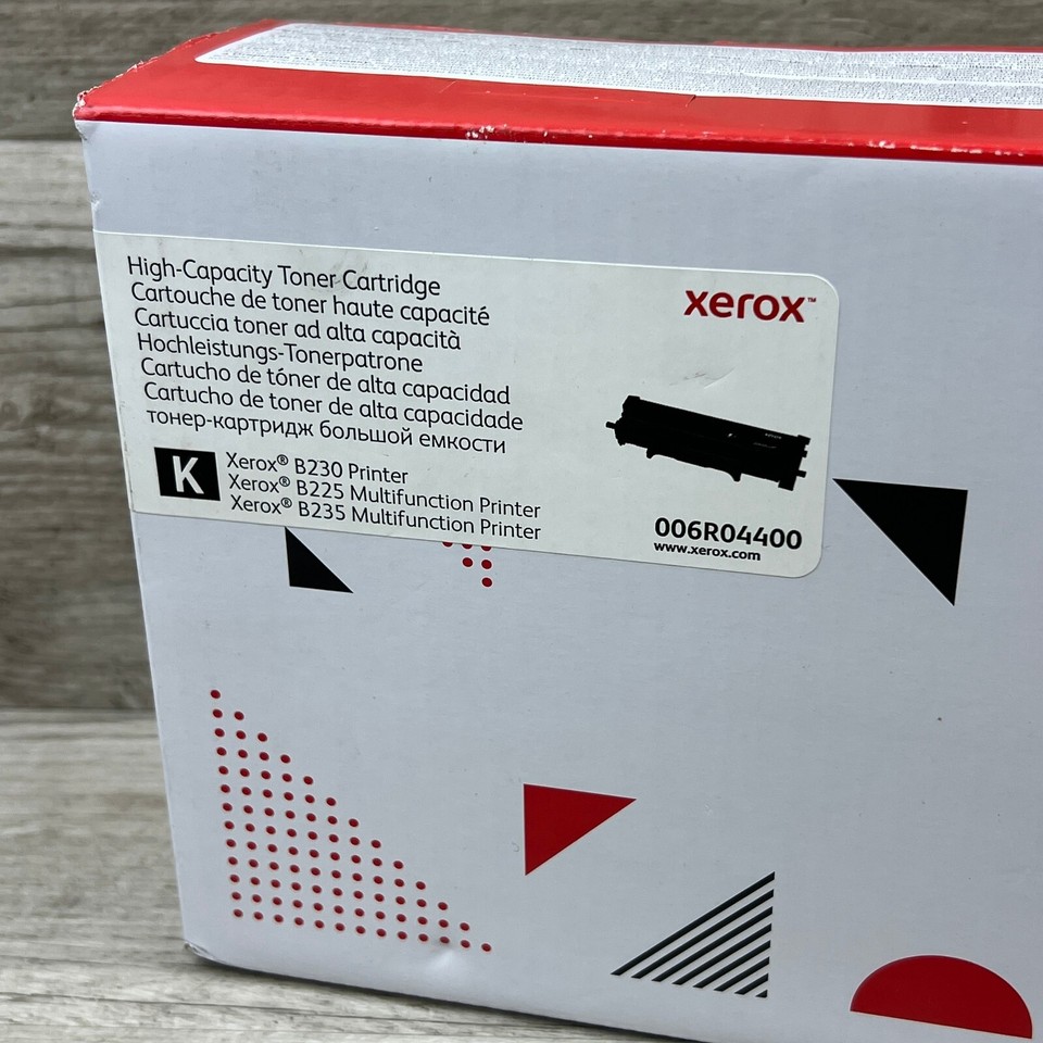 Xerox 006R04400 Black High Capacity Toner Cartridge for B230 B225 B235 ...