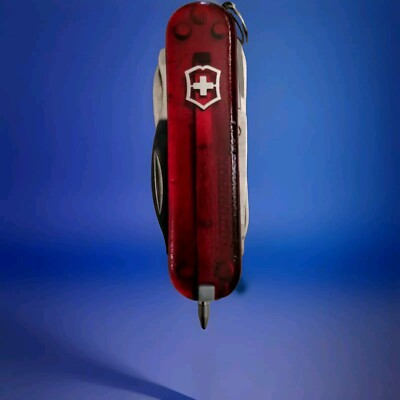 Victorinox Swiss Army Manager Multi-Tool Ruby Handles Discontinued ...