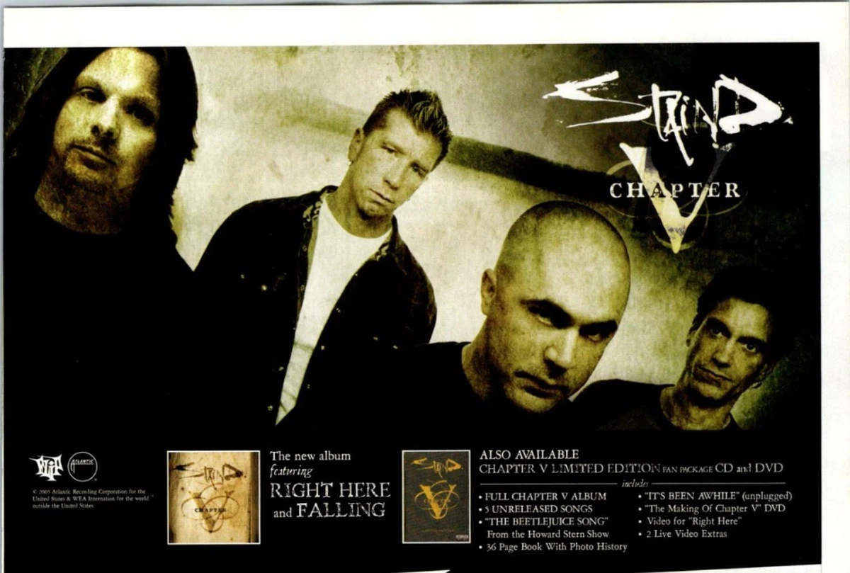 Chapter V Album Cover Staind