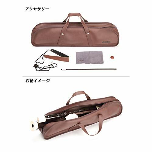 Aulos Symphony Bath Recorder Baroque Soft Case 521 E for sale online | eBay