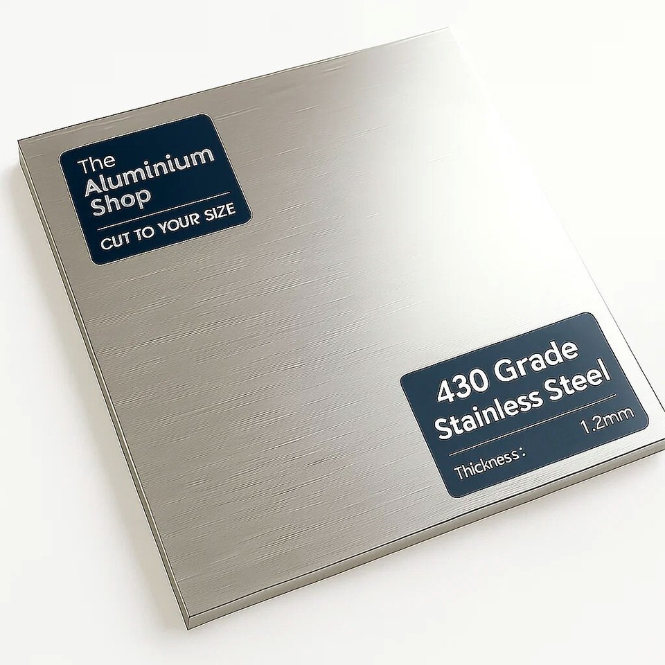 Stainless Steel Sheet Metal Plate Brushed 0.9mm 1.2mm 1.5mm 2mm Various ...