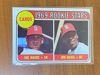 ⚾ 1969 Topps Baseball Base Card Rookie #559 Joe HAGUE / Jim HICKS ⚾ | eBay