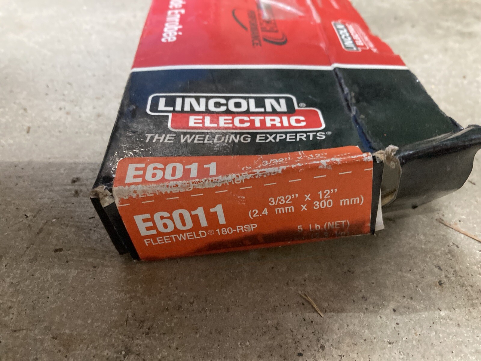 LINCOLN ELECTRIC E6011 Stick Electrode, 6011, 3/32” X 12” 3.5 Pounds | eBay