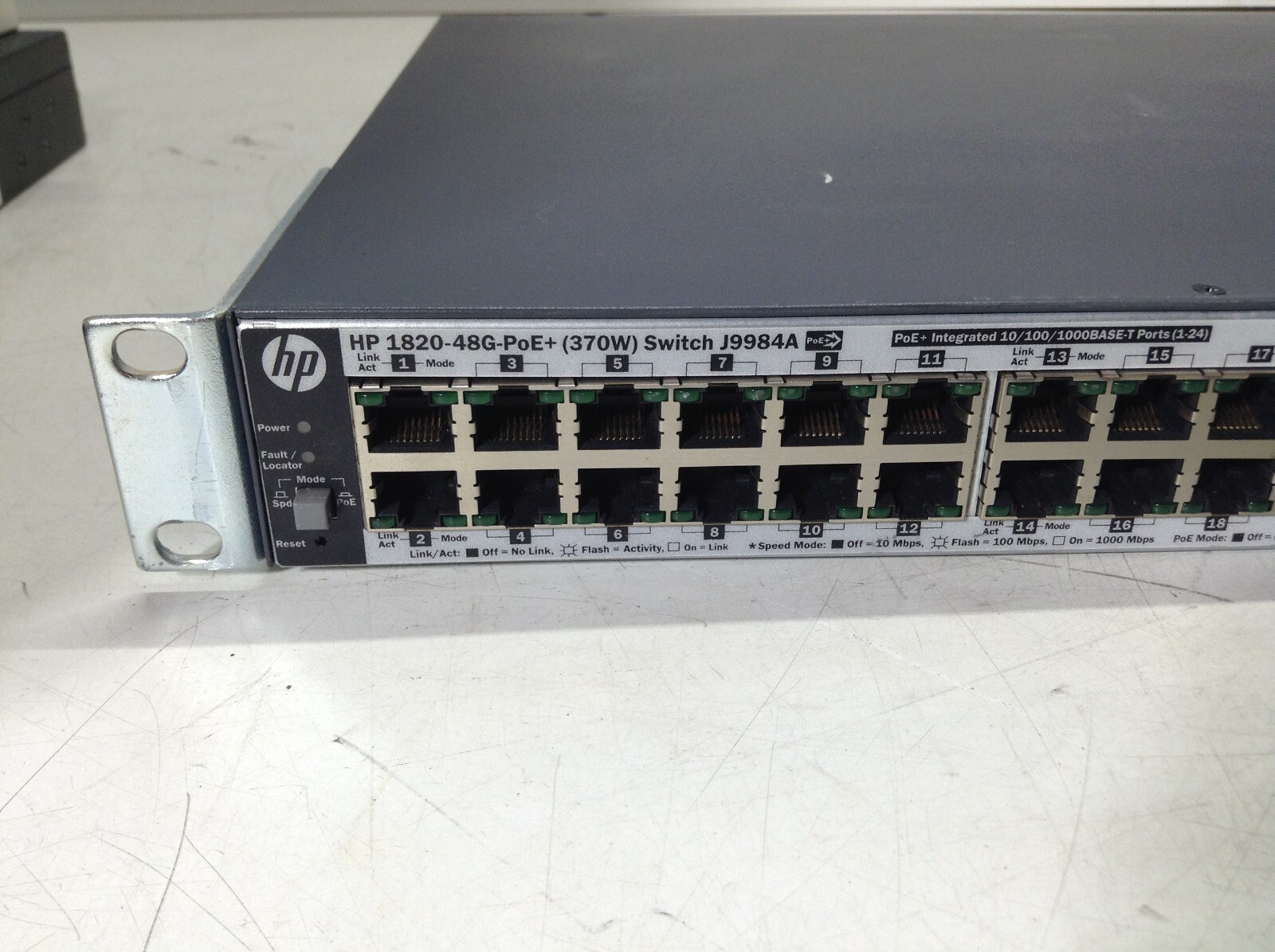 HP J9984A HPE OfficeConnect 1820 48G PoE+ (370W) Switch | eBay