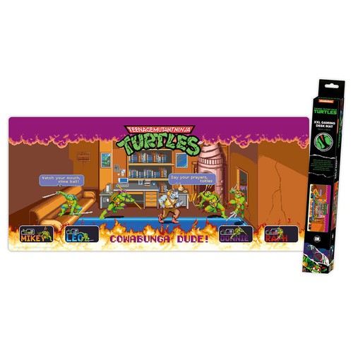 Teenage Mutant Ninja Turtles Themed 90x40cm XXL Desk Mat Gaming Mouse ...