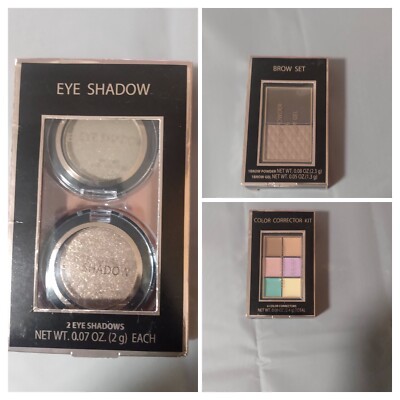 Color Corrector Kit Eye Shadow Brow Set 3 PCS Complete Color Set | eBay