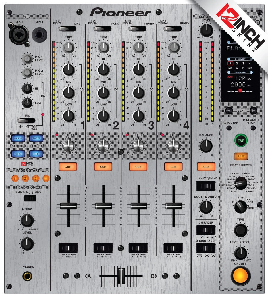 Pioneer Djm 800 Silver