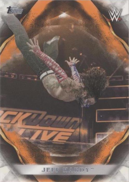 2019 Topps WWE Undisputed - Jeff Hardy #33 Orange /99 for sale online ...