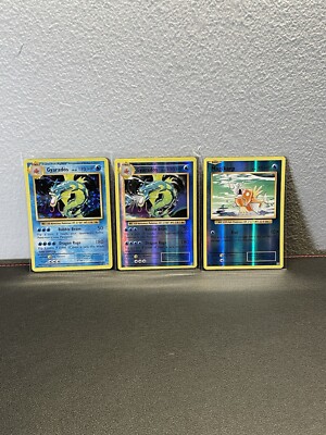 Pokemon TCG XY Evolutions Magikarp 33/108 Gyarados 34/108 Reverse Holo ...
