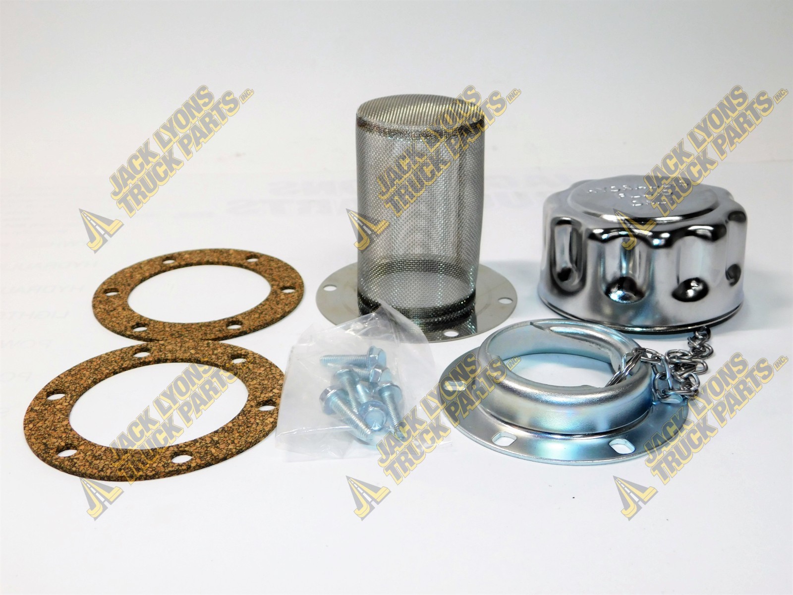 TFA005715 New Buyers Chrome Filler-Strainer Breather Cap Assembly | eBay