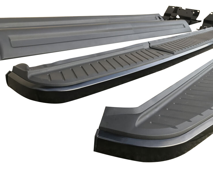 BLACK EDITION SIDE STEPS RUNNING BOARDS FOR LAND RANGE ROVER SPORT OE ...