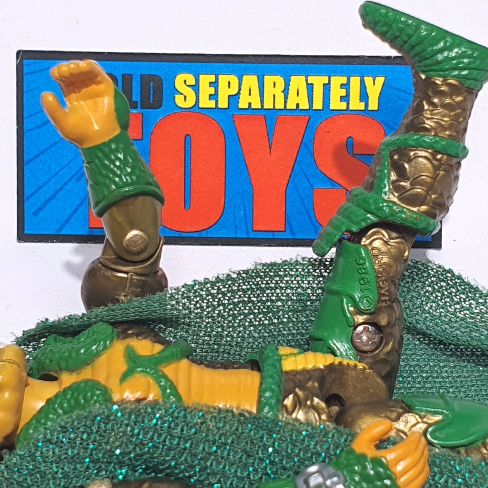 Vtg GI Joe SERPENTOR figure A v1 100% COMPLETE original 1986 Air ...