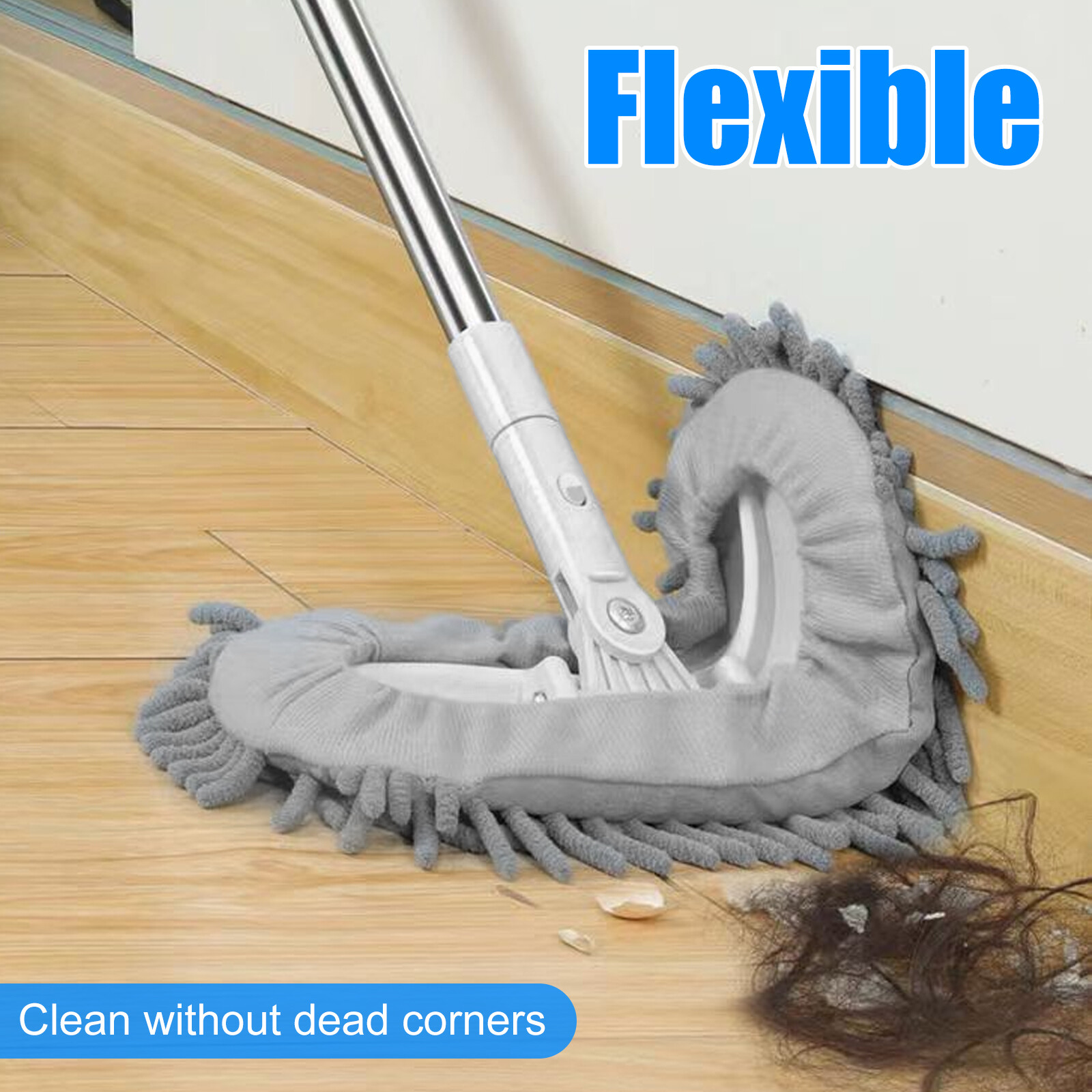Wall Cleaner Mop with 70in Handle 360° Rotatable Ceiling Cleaning Mop ...