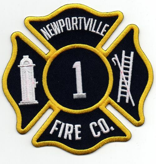PENNSYLVANIA PA NEWPORTVILLE FIRE DEPARTMENT SHOULDER PATCH POLICE ...