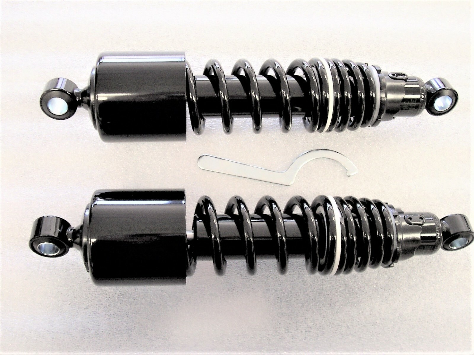 Yamaha SCR950 XVS950 Bolt Black 12.25" Long Dual Spring Shocks Rear ...