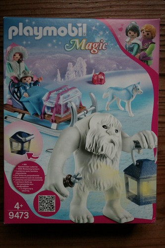 Playmobil Magic Yeti with Sled 9473 Snow Magic | eBay UK