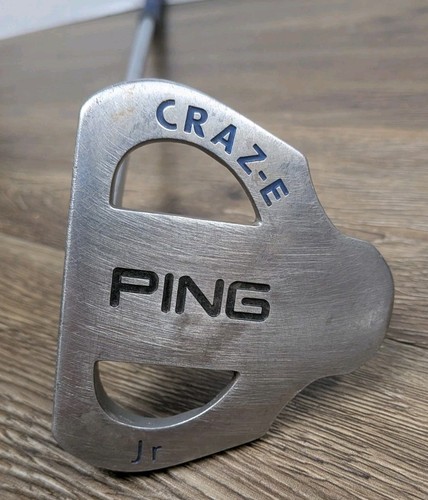 PING Craz-E Jr Putter True Temper Steel Shaft Right Hand Mallet Kids ...
