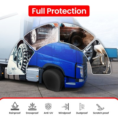 Wheel Tire Cover Tire Protector For Trailer RV Pop up Camper | eBay