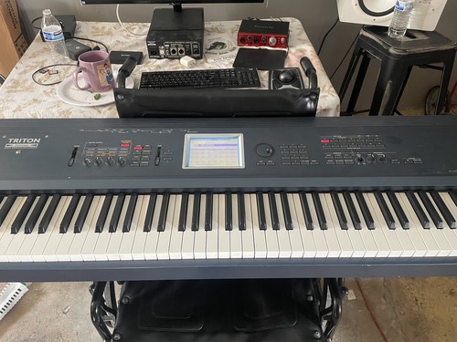 Korg Triton Extreme 88 Key Synthesizer with EXB- MOSS BOARD | eBay