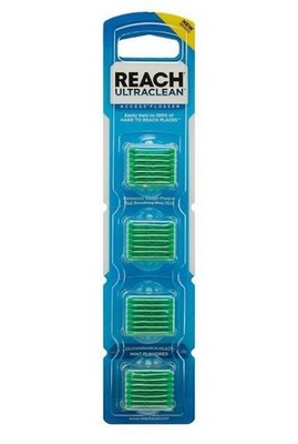 REACH Ultraclean Access Flosser Refill Heads, Mint, Plaque Remover 1 ...