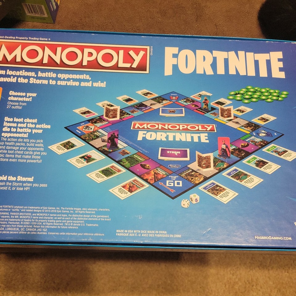 Brand New Fortnite Monopoly Board Game Limited Edition Fortnight | eBay